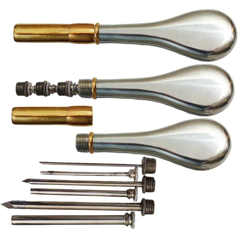 Standard Cattle Trocar Stainless Steel / Live Stock Veterinary Trocar ...