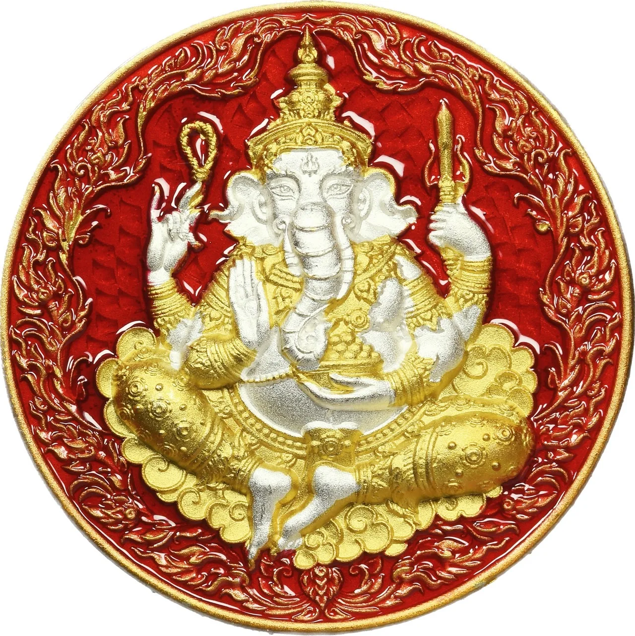 Ganesh* Pendant Ganesh Geedi Lucky Charm Amulet Fine Jewelry Necklaces ...