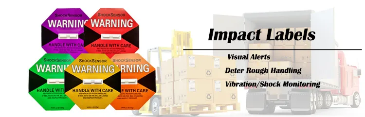Updated Transportation Shock Indicator 100G Damage Sensor