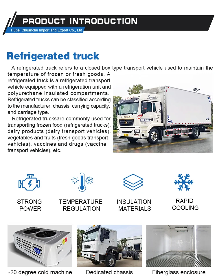 10 Cubic to 80 Cubic Refrigerated Trucks, Cold Chain Transport Vehicles ...