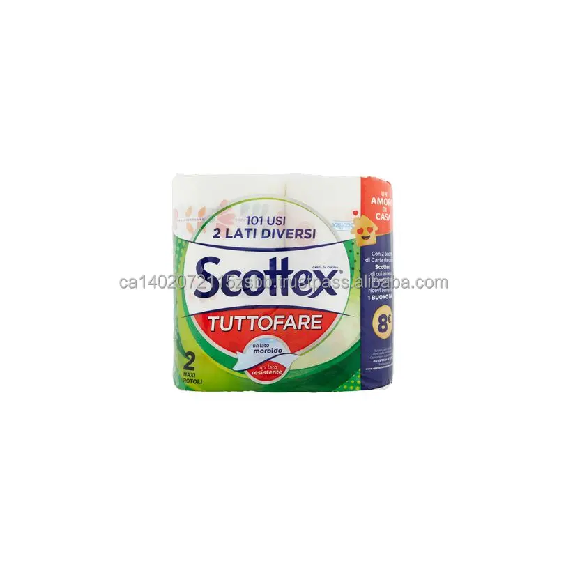 Scottex Toilet Paper - Soft, Embossed, and Durable