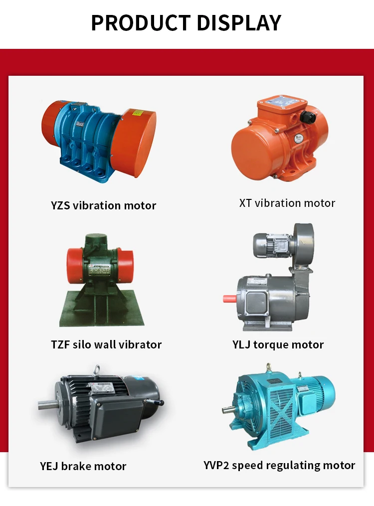 YZS Series 3 Phase Induction Motor 100hp for Vibro Pumps