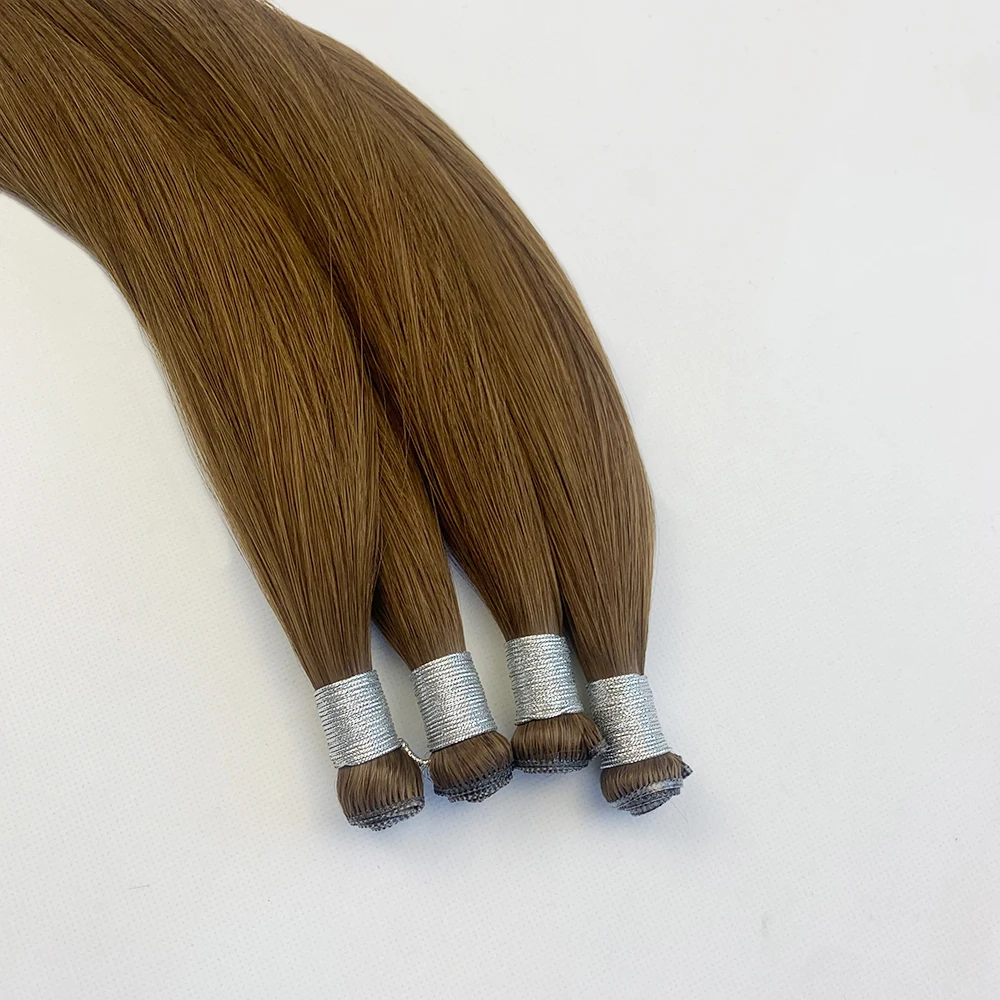 European Virgin Hair Thinnest Invisible Weft No Return Hair Double ...