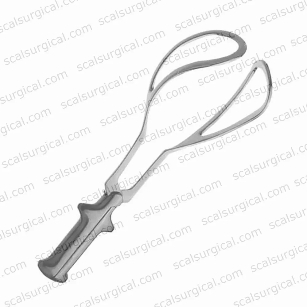 Stainless Steel Gynecological Forceps For Assisted Vaginal Delivery ...