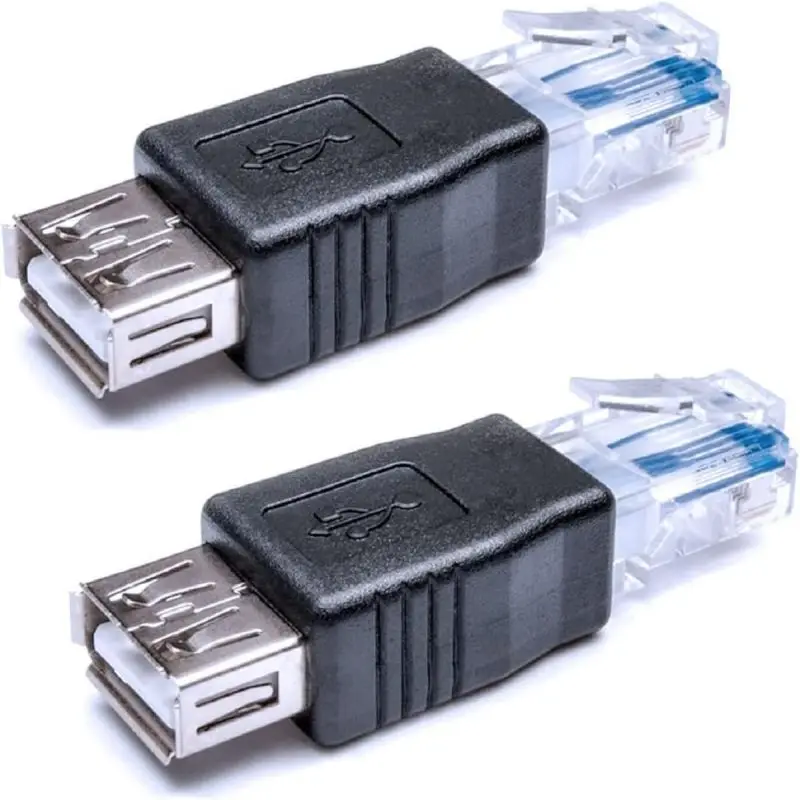 USB to Ethernet Adapter for Laptop RJ45 Converter Brand New Male to ...