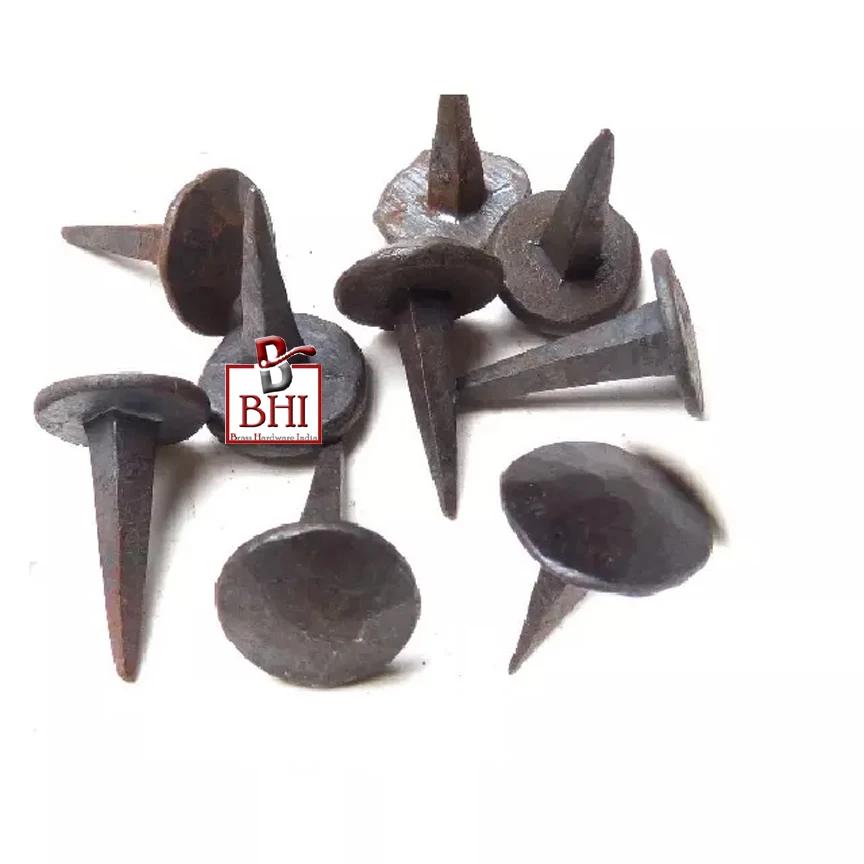 Hand Forged Iron Fancy Nail Head Clavos Wrought Iron Clavos Blacksmith ...