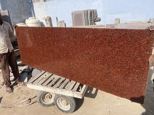 Standard Quality North Imperial Light Red Granite Slab For Wall And ...