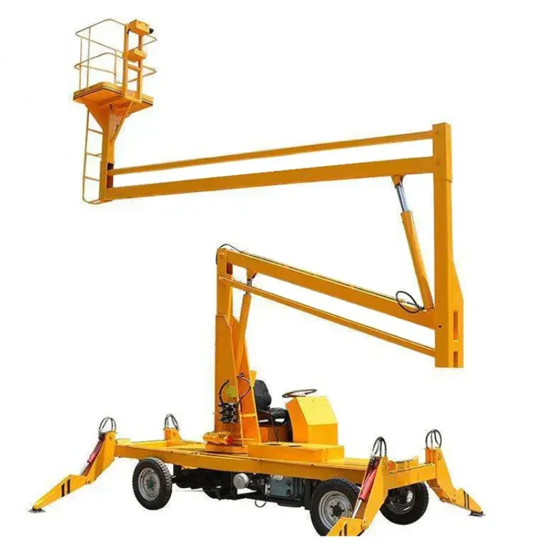 Available Crawler Self Elevator Driving Boom Aerial Cherry Picker Boom ...