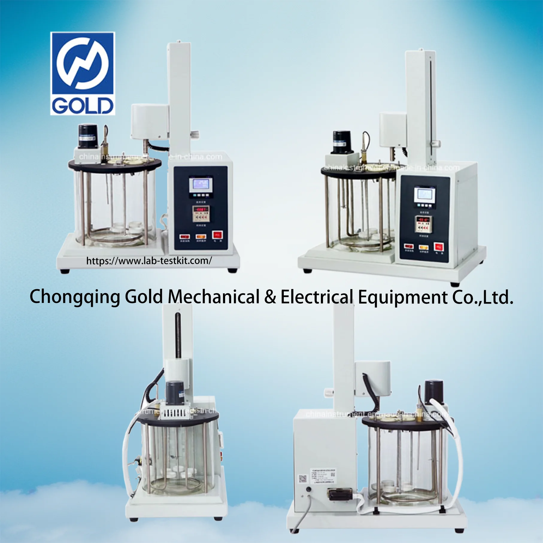 Demulsibility Characteristics Tester Engine Oil ASTM D1401 Water ...