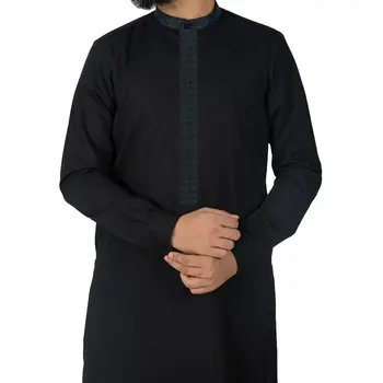 Custom 2024 Mens Muslim Islamic Jubbah Thobes High Quality Traditional ...
