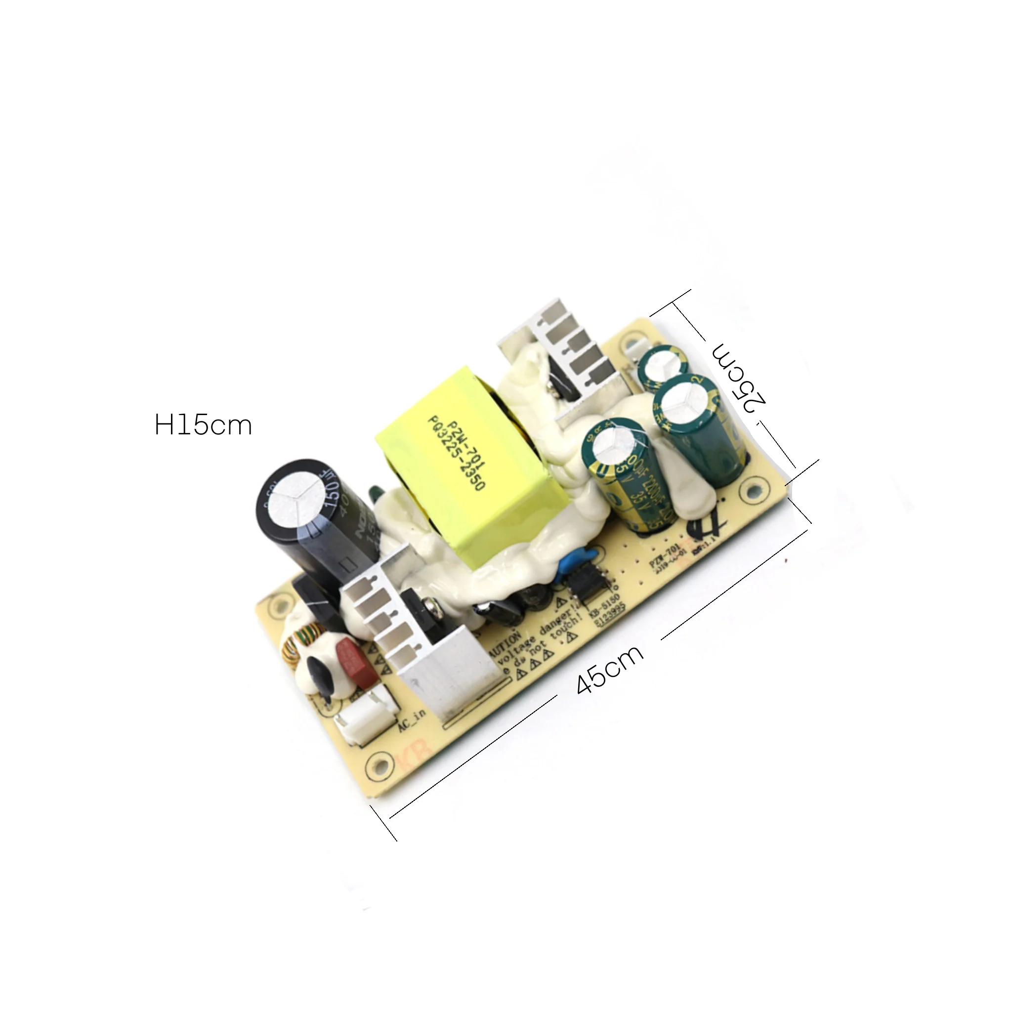 120w Power Supply Module 10v 12v 24v 36v 48v Pcba Transformer 12a 10a ...