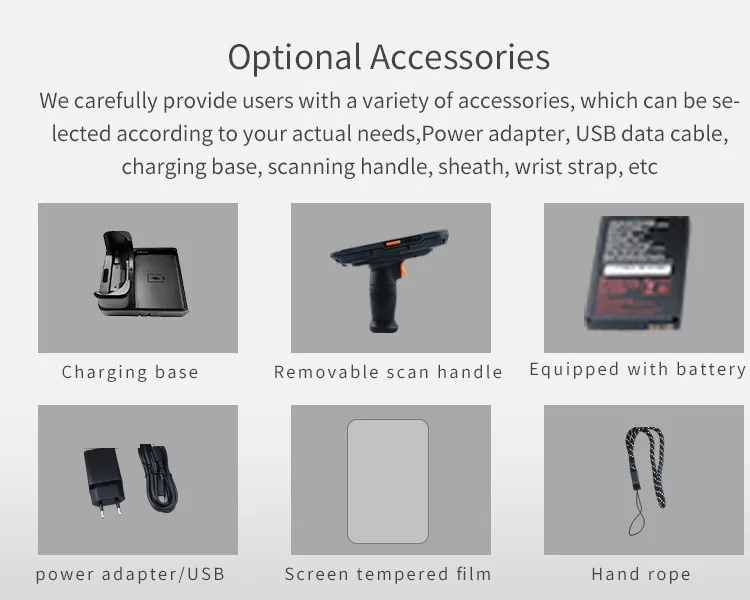 2d Barcode Scanner Uhf Rfid Reader Handheld Pda Terminals Rfid Tag 2d ...