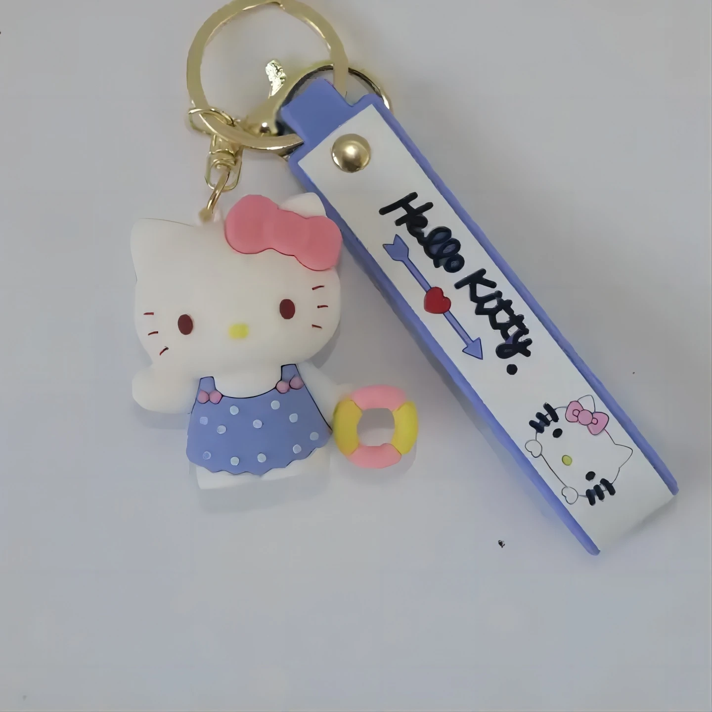 Cartoon Keyring Rubber 3d Soft Anime Pvc Keychain For Kids Keychains ...