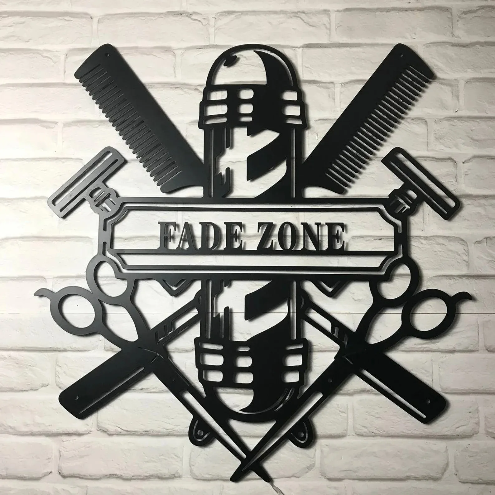 Personalized Barber Shop Metal Sign - Buy Personalized Barber Shop ...