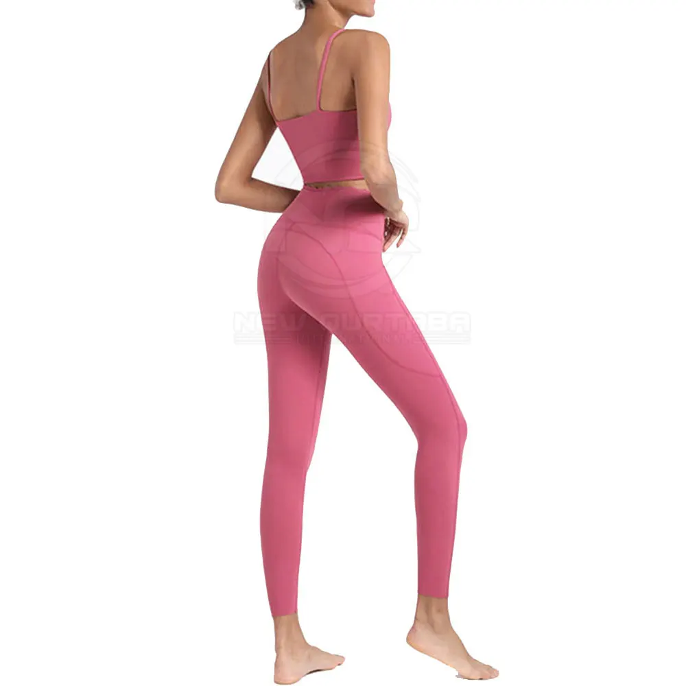 High Quality Gym Fitness Seamless Yoga Set Women 2pcs Seamless Yoga Set Sports Gym Wear Yoga Set ...