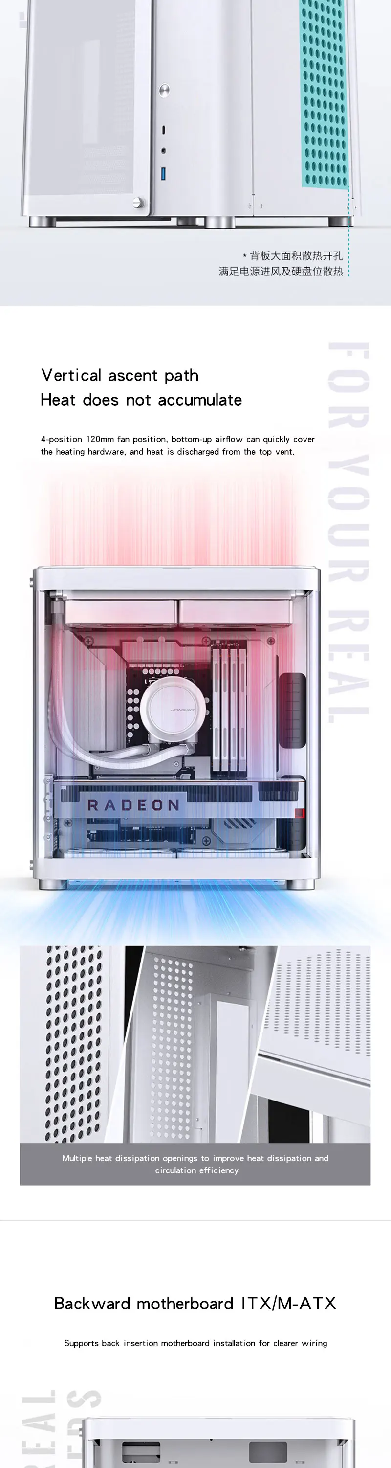 JONSBO TK-1 Dual Curved Panoramic Glass MATX PC Case