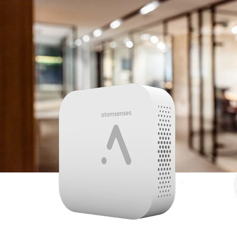 Atomsenses Lorawan IAQ Sensor - 3-in-1 Air Quality Monitor
