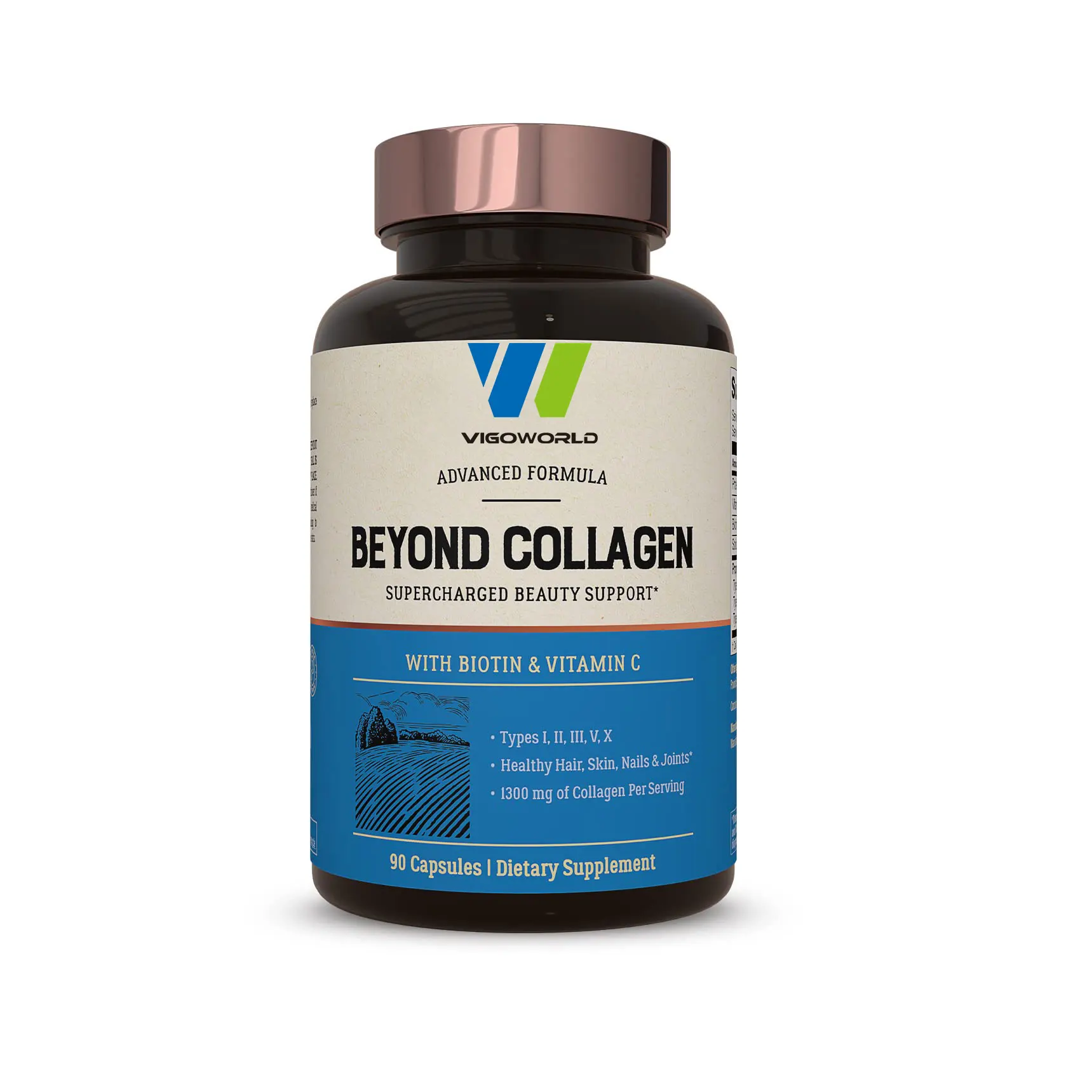 Beyond Collagen Multi Collagen Capsules Types I Ii Iii V & X Hydrolyzed ...