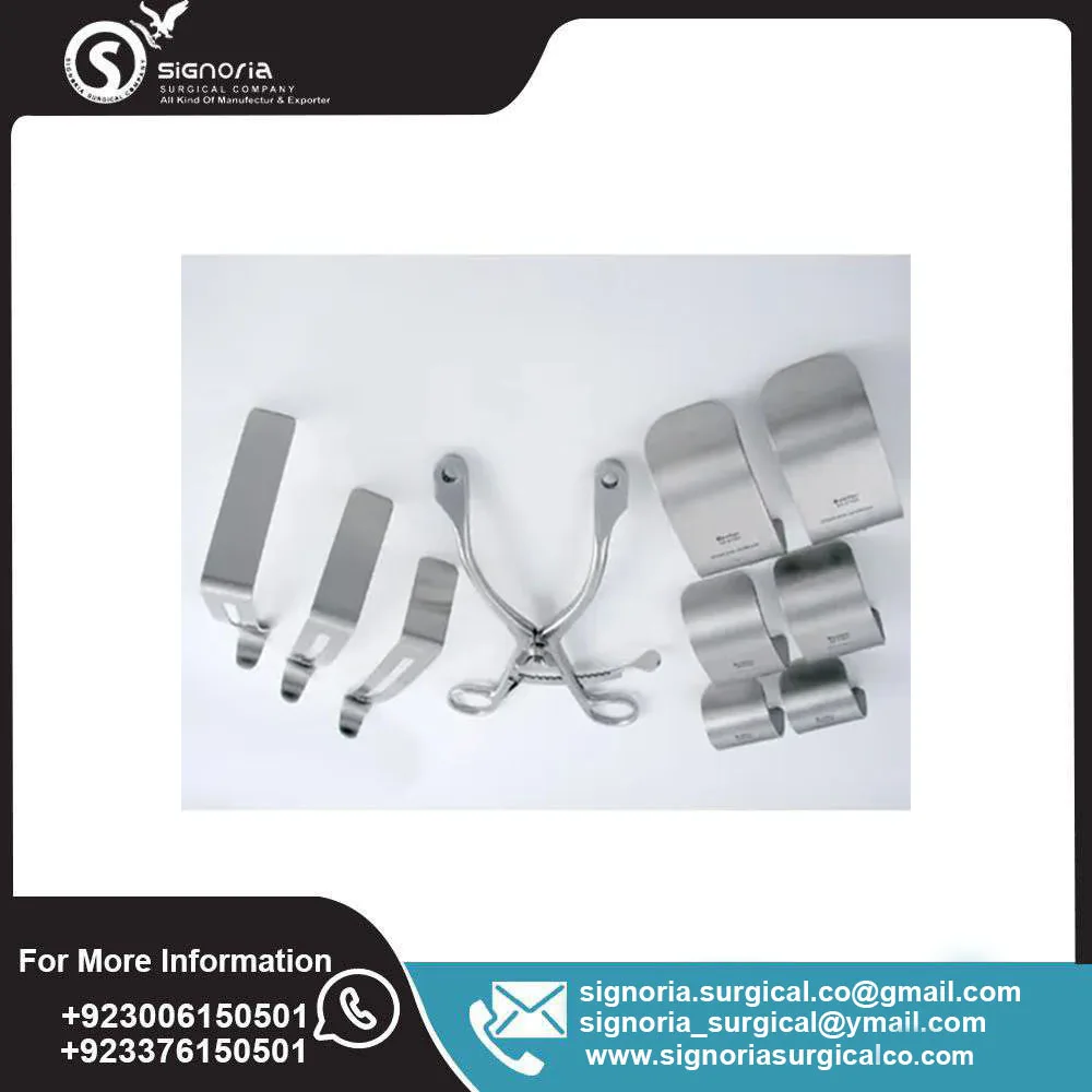 High Quality Mod Kolbel Retractor Sets With 3 Middle Blades - 12 Kolbel ...