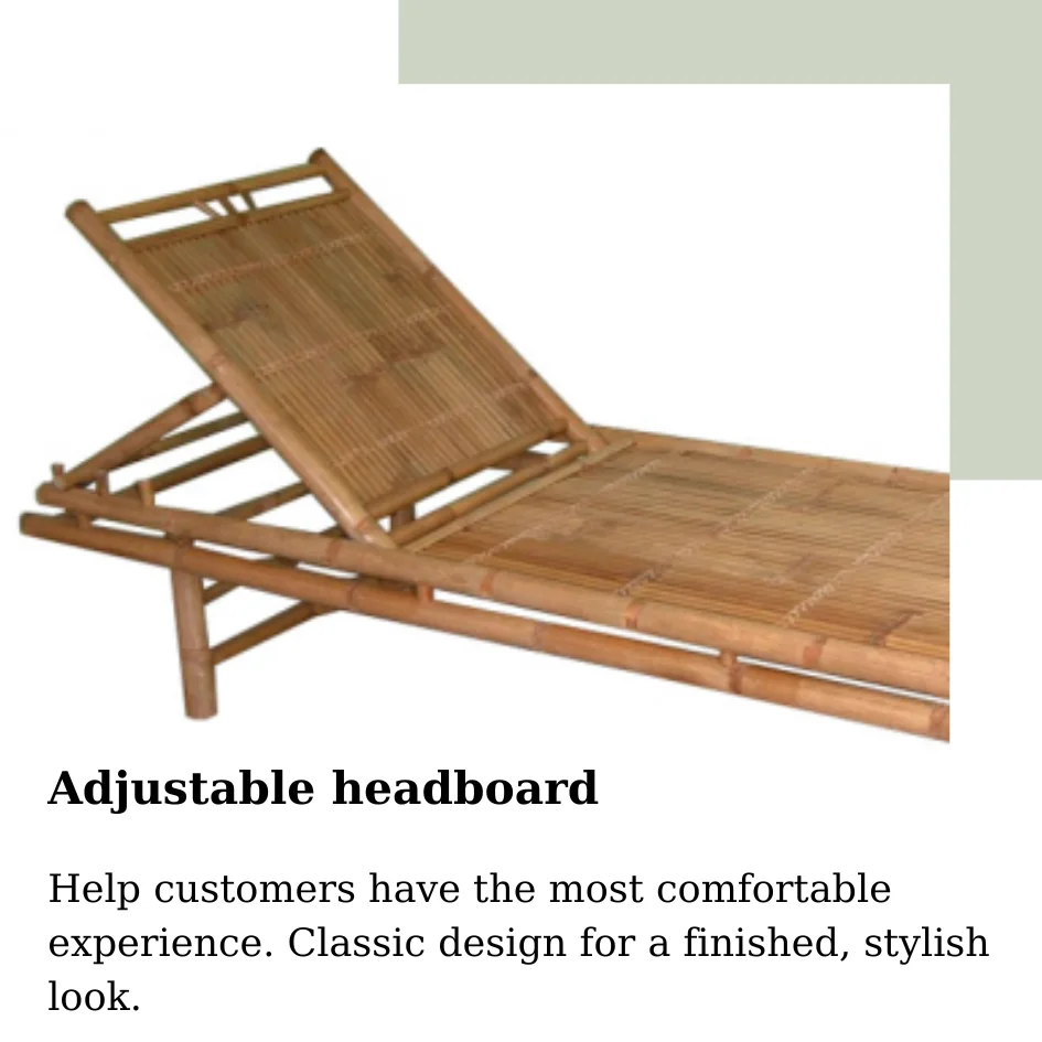 High Quality Natural Bamboo Single Bed Modern Minimalist Furniture ...