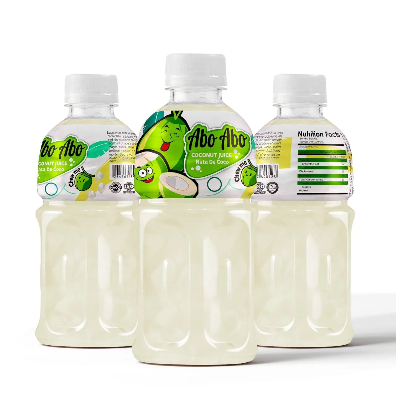 ABO ABO Fruit Juice Concentrate Boxed Set-Coconut Jelly Mango Orange ...