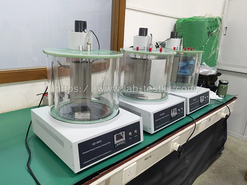 Laboratory Testing Equipment - Viscosity Analyzer Kinematic Viscometer ...