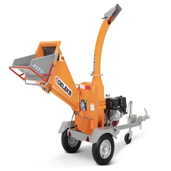 Diesel Mobile Garden Branch Mulcher Wood Chipper Shredder For Sale ...
