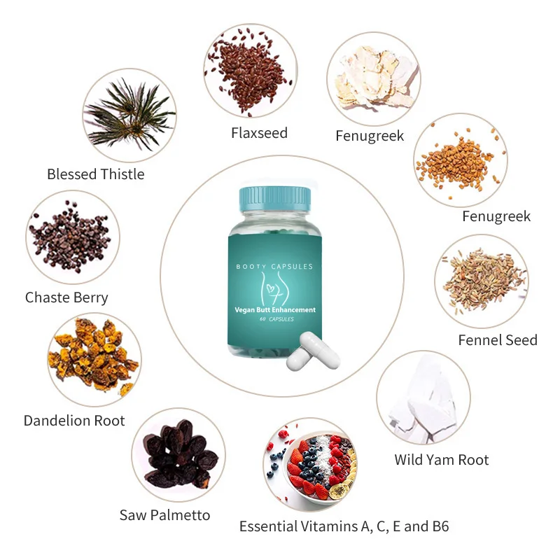 Private Label Butt Hip Pill - Enhance Your Curves