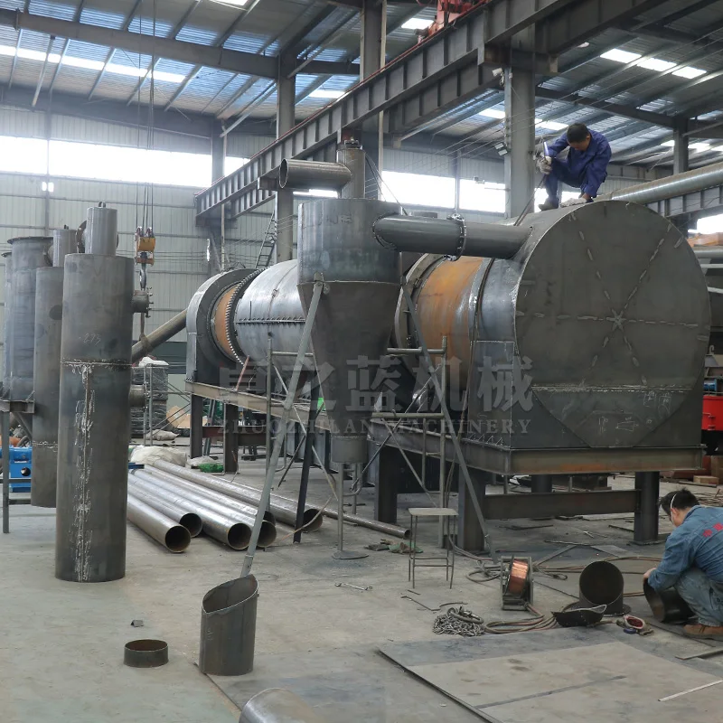 High Quality Hoist Type Carbonization Furnace for Charcoal