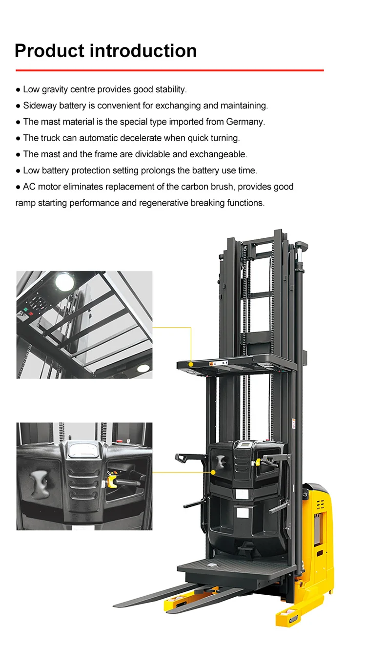 Ops15 High-level Full Electric Order Picker - Buy Ops15 High-level Full ...
