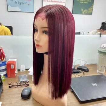 100% Vietnamese Human Hair Raw Hair Lace Closure Wig From 8 Inches 10 ...