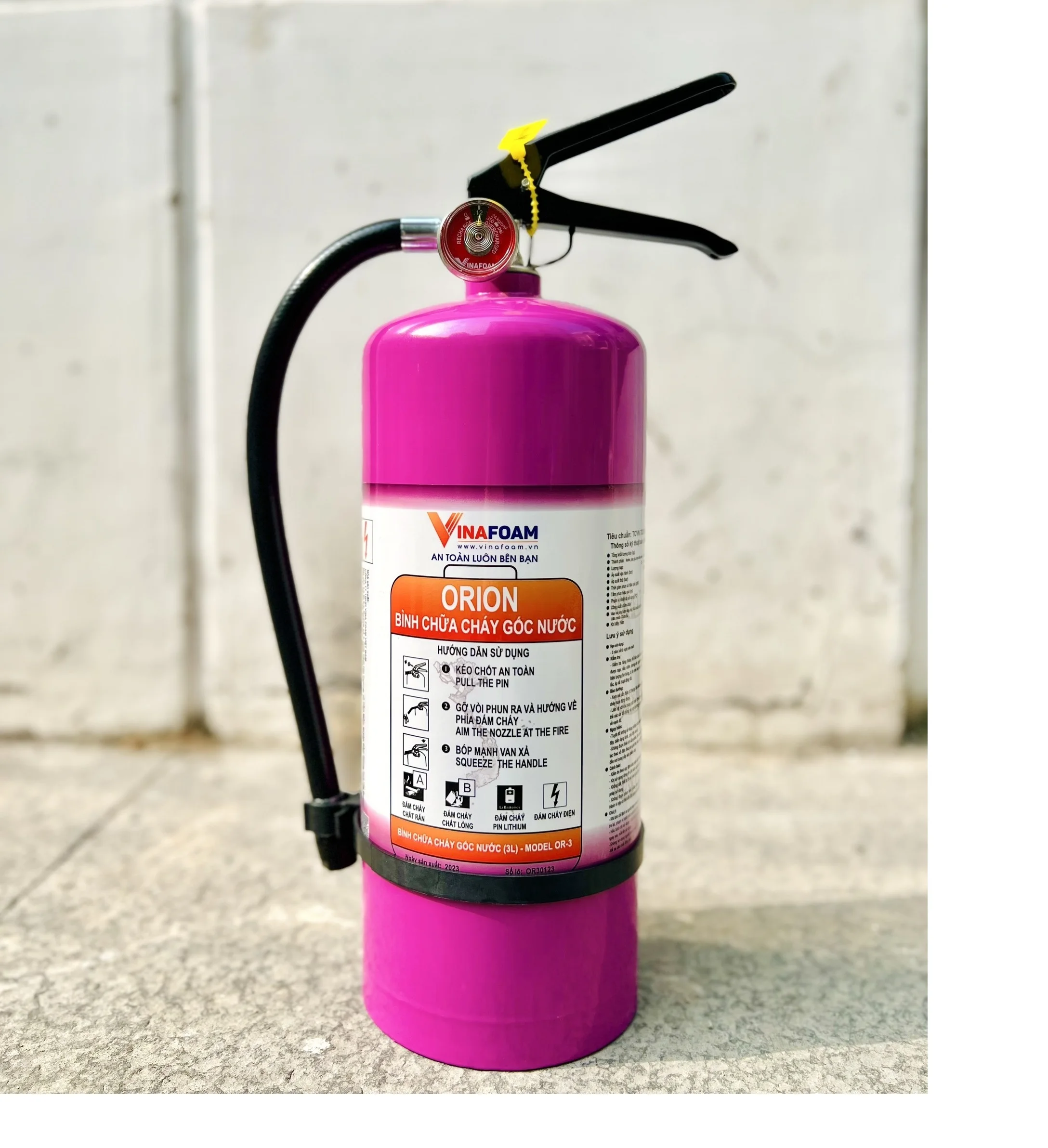 6l Lithium-ion Battery Fire Extinguisher New Technology Electronic ...