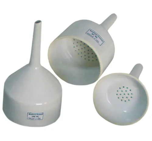 Buchner Funnel Used In The Laboratory For Vacuum-assisted Liquid ...