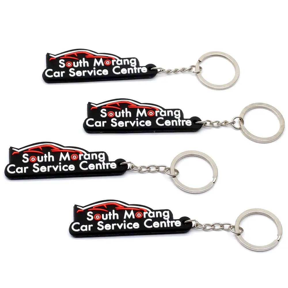 Oem Manufacture 2d/3d Logo Key Ring Custom Keyring Pvc Key Chain Soft ...