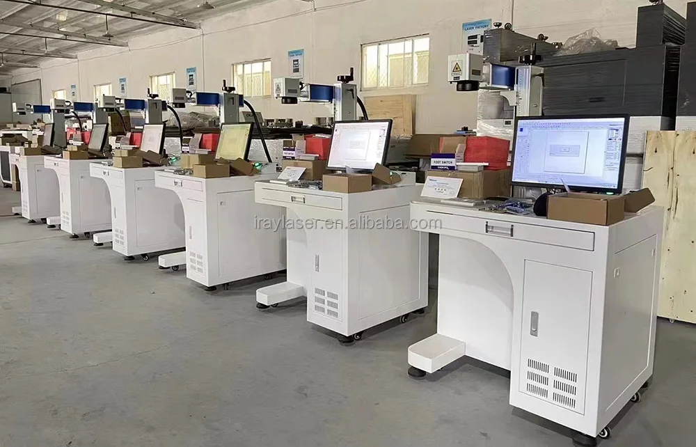 20w 30w Mini Cabinet Type 3d Photo Crystal Fiber Laser Marking Machine ...