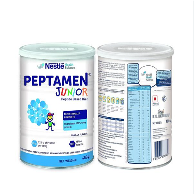 400g Nestle Peptamen Complete Peptide Diet Vanilla Flavor/nestle Peptamen Junior Peptide Based ...