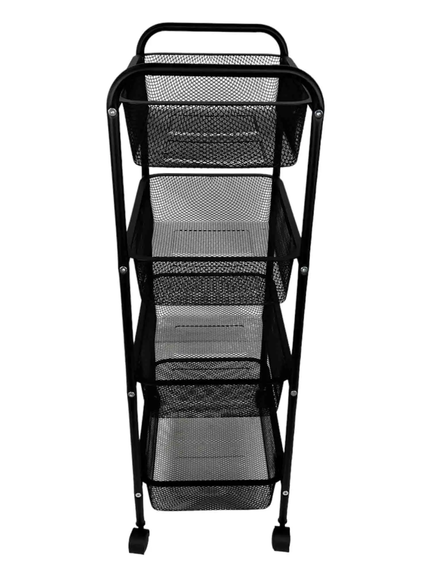 4 Tiers Rolling Storage Cart Home Organization Carts Home Utility Cart ...