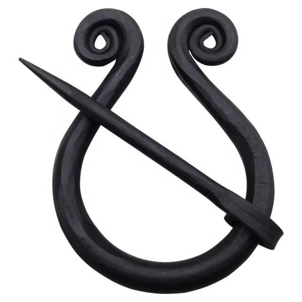 Wholesale Iron Handmade Forged Plain Viking Ring Clasp Safety Pin ...