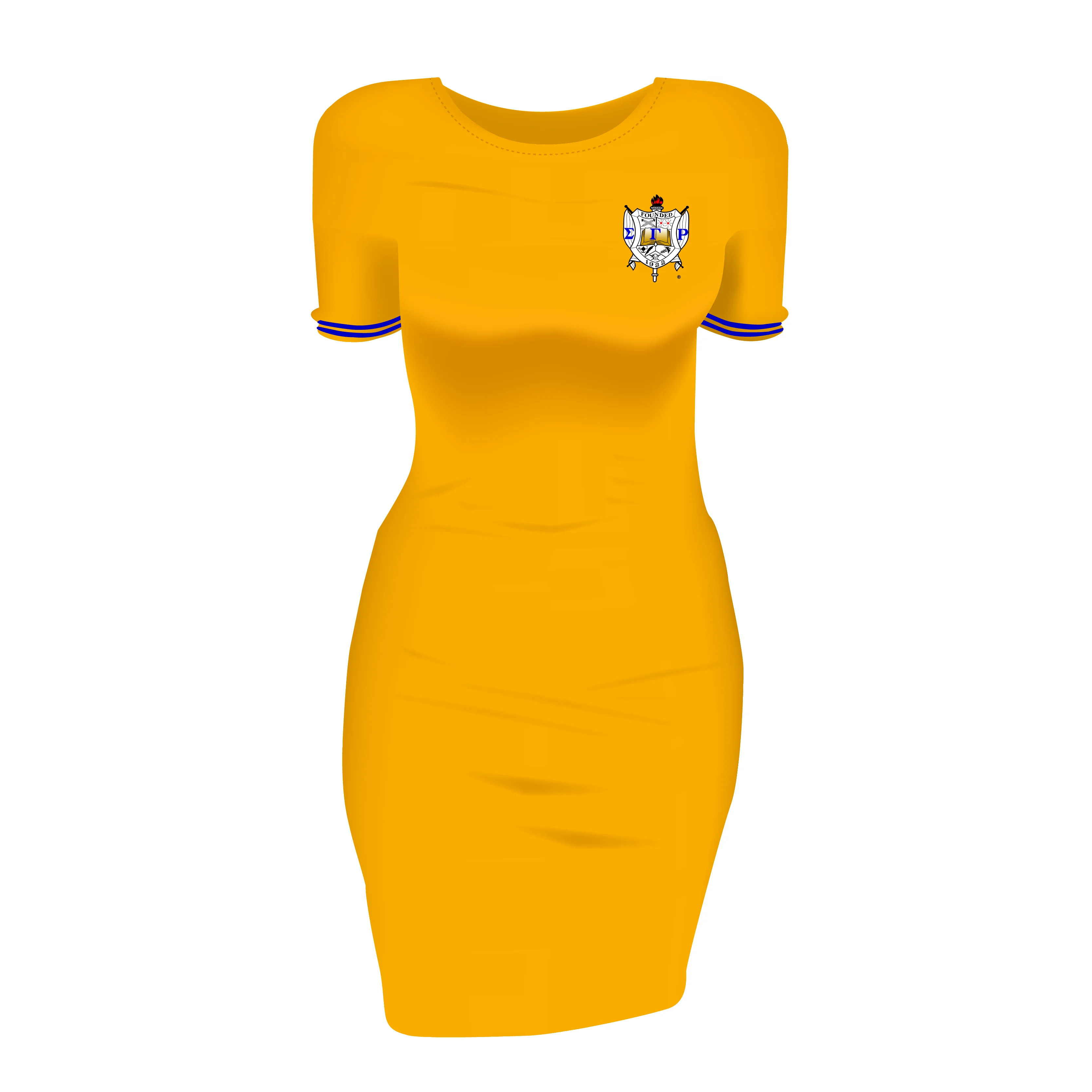 Sigma Gamma Rho Sgrho off the Shoulder Long Dress - Craftive