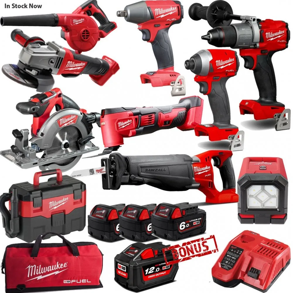 Best - Power Tools 2695-15 Power Tools Combo Kits M18 20v Cordless ...