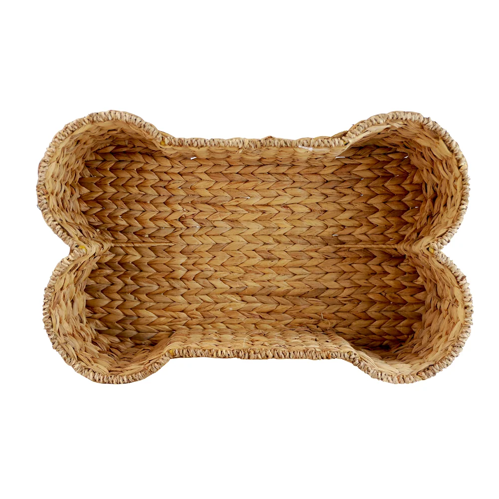 Single Large Water Hyacinth Multifunction Bone Shape Iron Frame Arrow ...