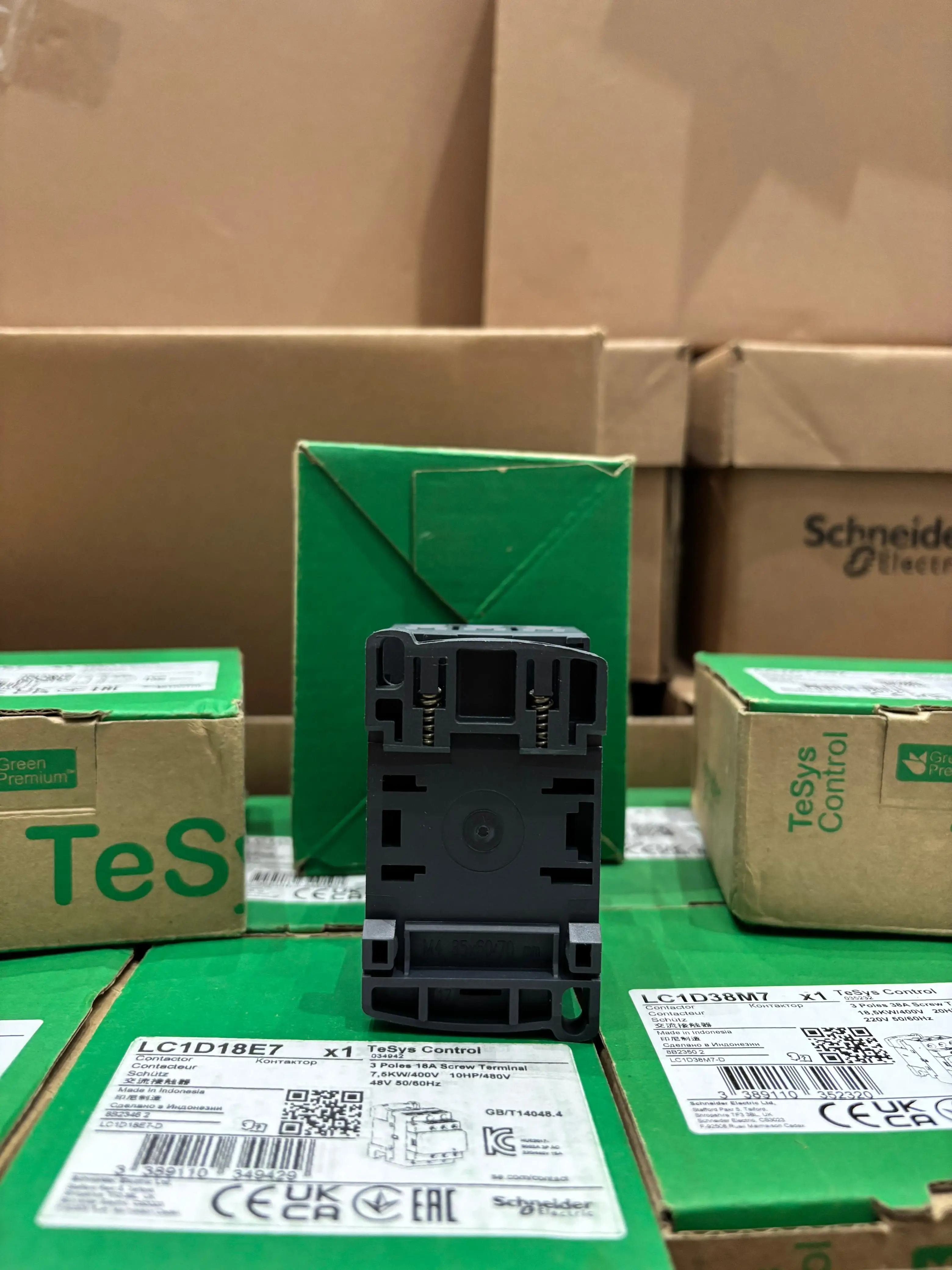 Contactor schneider LC1D09 220V 380V 24V 48V 110V Contactor, TeSys Deca ...