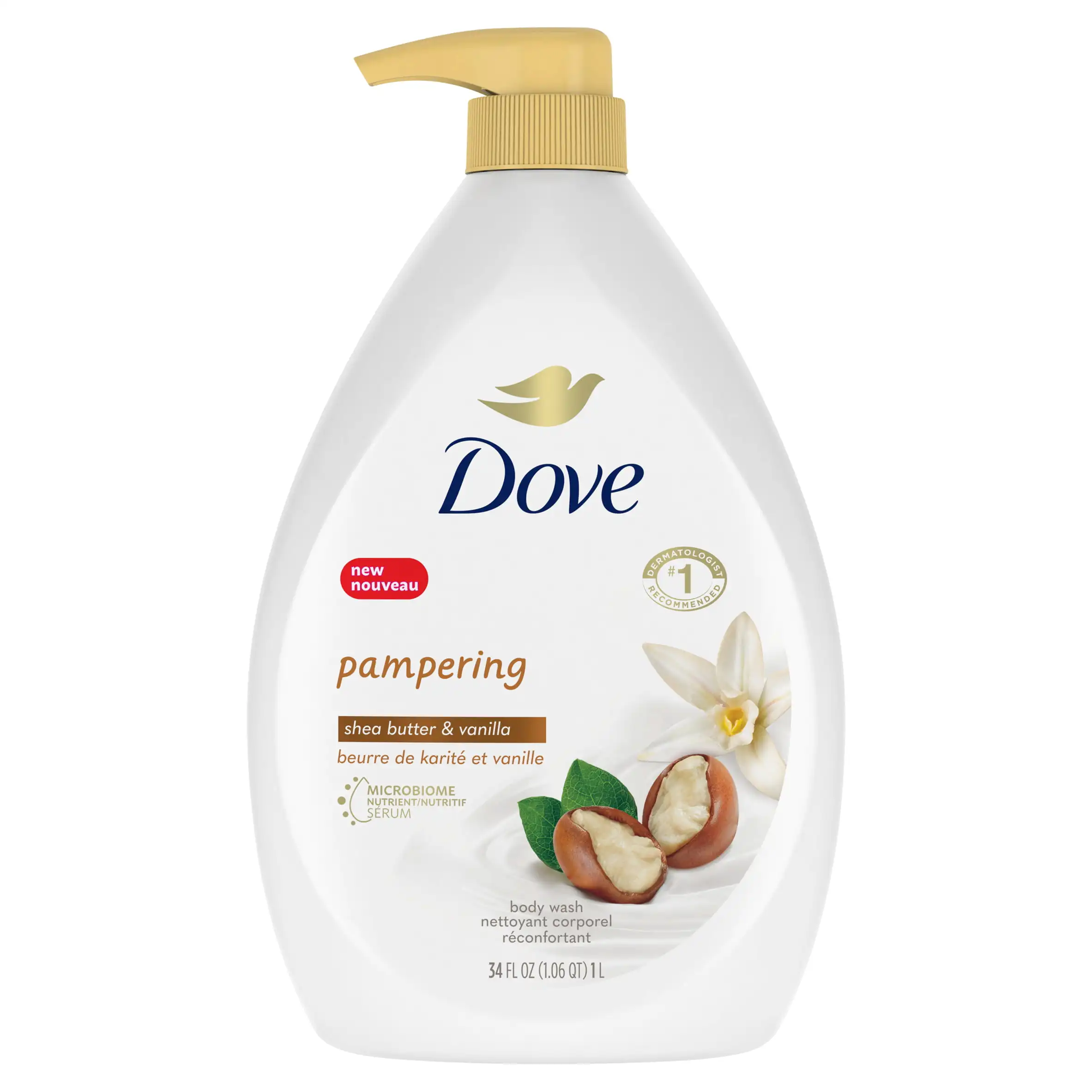 Dove- Body Wash Deeply Nourishing 1l Wholesale Supplier - Buy Dove ...