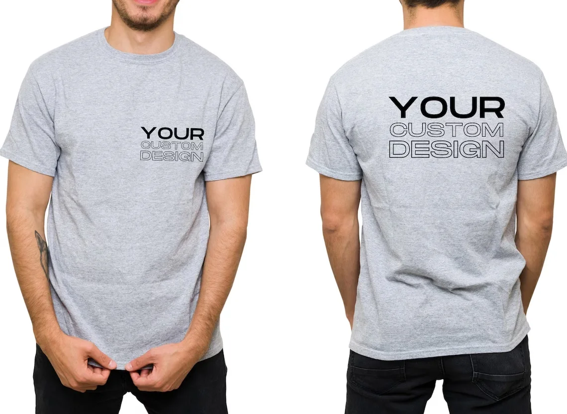 Unisex Custom T-Shirts with Embroidery - Perfect for Events