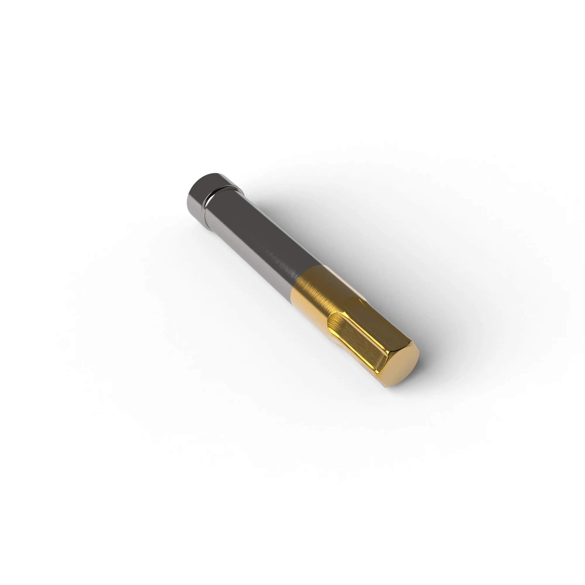 Hexagon Nut Pin Cnc Non-standard Customized Pvd Titanium Plating ...
