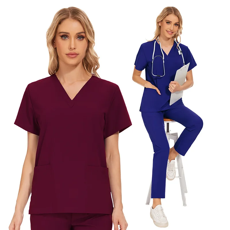 Medical Uniform Nurses Wear Wholesale Scrubs Nursing Suit Jogger ...