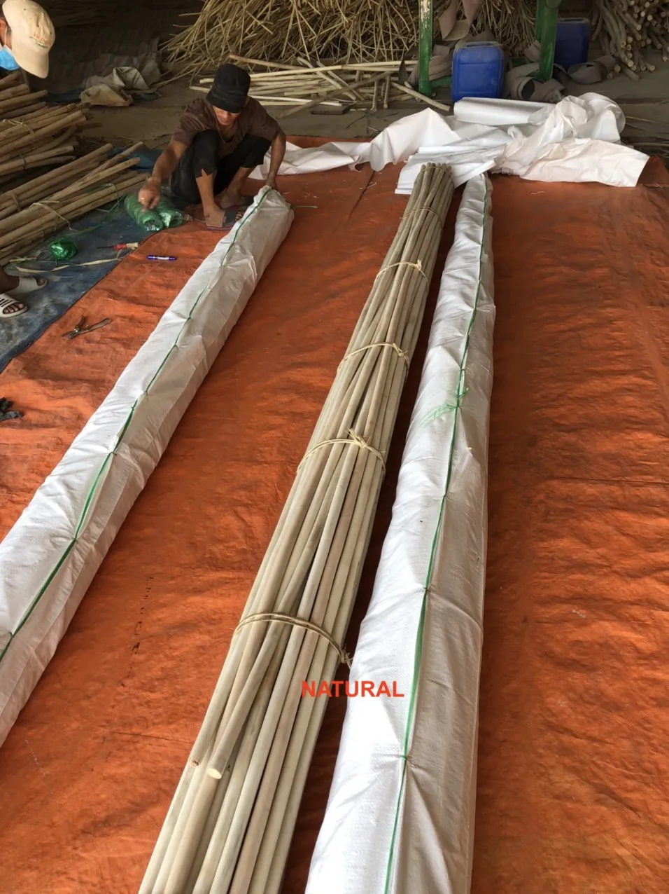 Flexible Rattan Cane White Color Bulk Packing 50KG Rattan Core for Sale ...