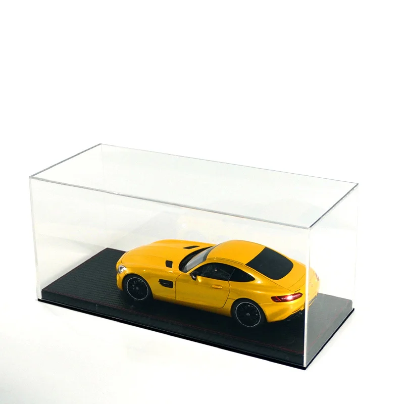 Acrylic Box Led Light Scale Car Models 1/18 Model Car Display Case 118 ...