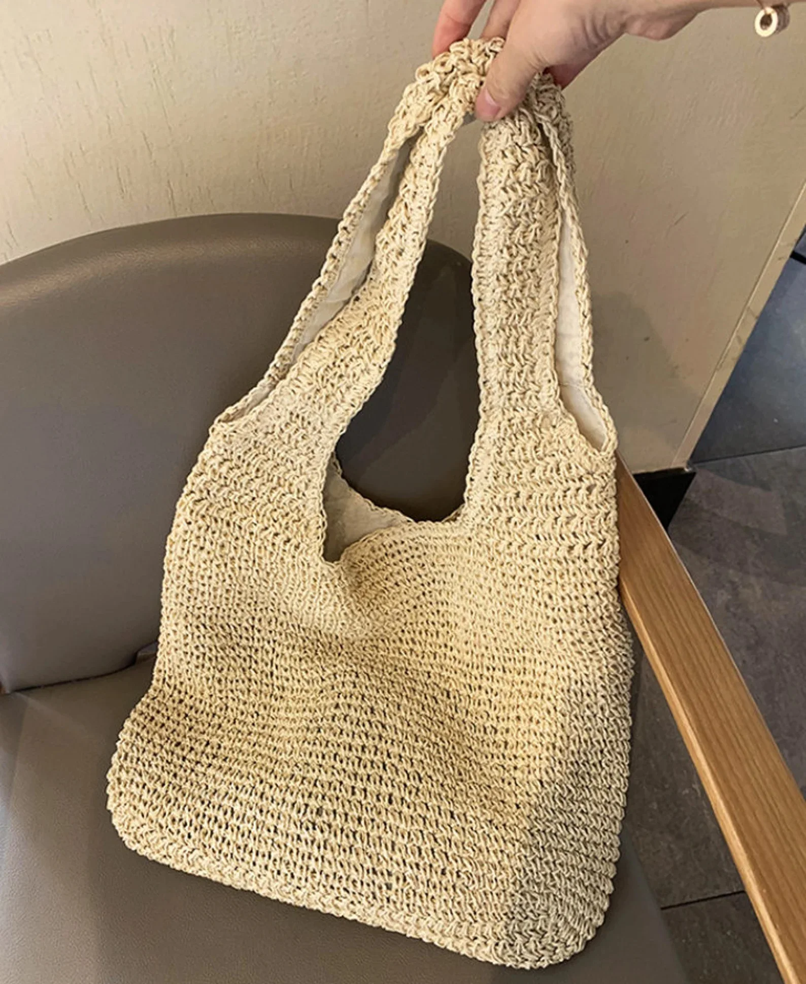 Casual Shoulder Paper Raffia Beach Tote Bag From Vietnam| Alibaba.com