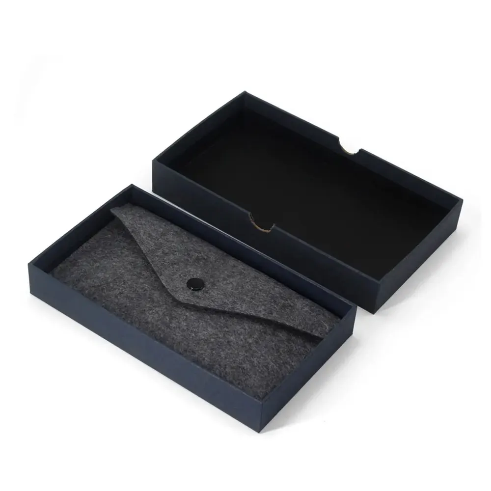 Luxury Paper Wallet Box Custom Cardboard Eco Friendly New Design Gift ...